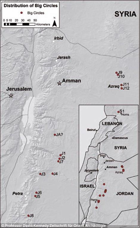 The Mysterious big circles of Jordan and Syria – Project Yourself