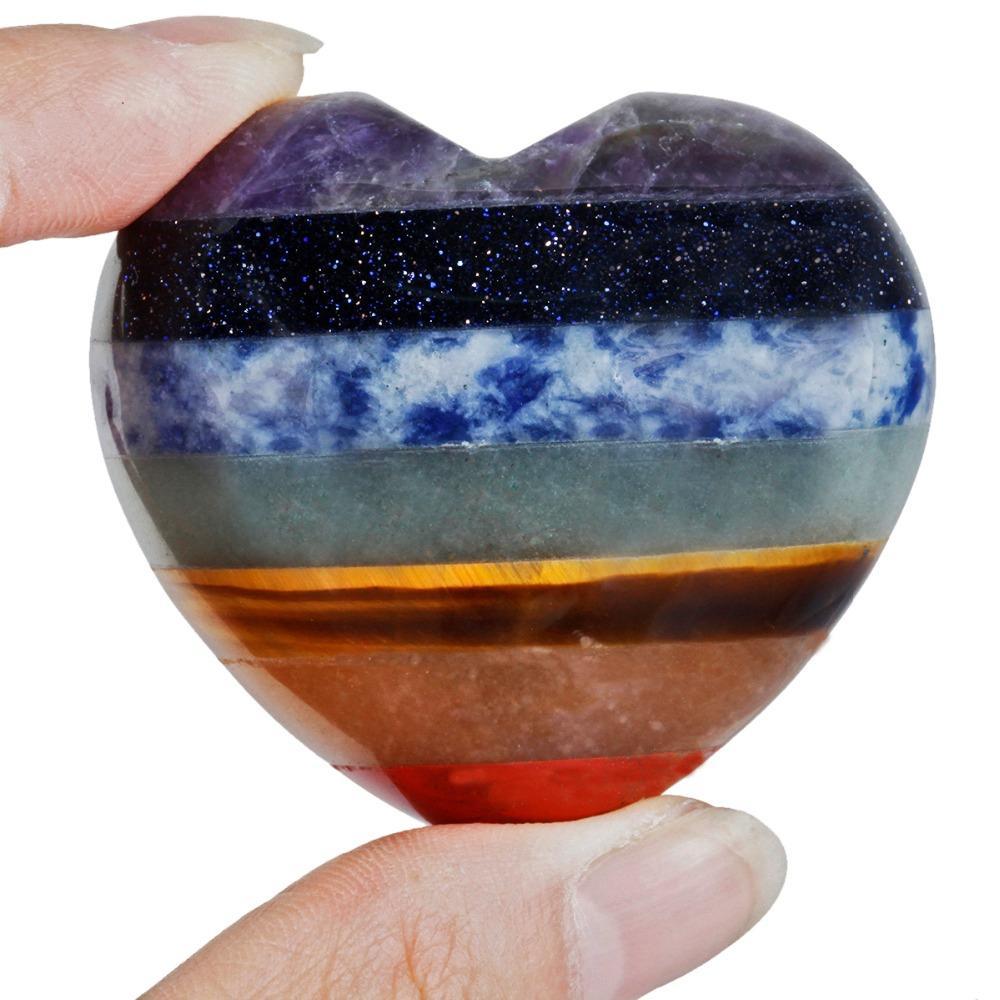 Chakra Healing Heart Stone – Project Yourself