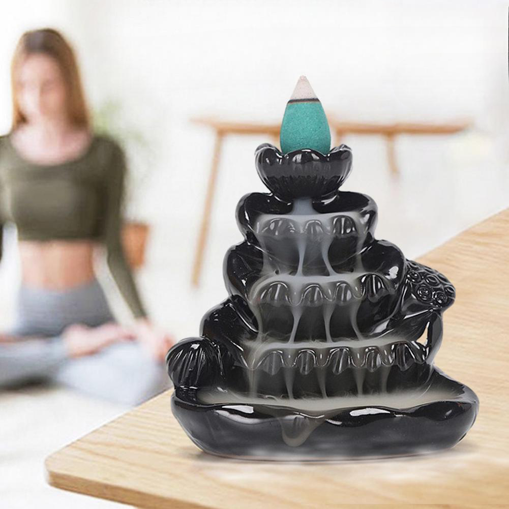 Flowing Tranquility Backflow Incense Burner – Project Yourself