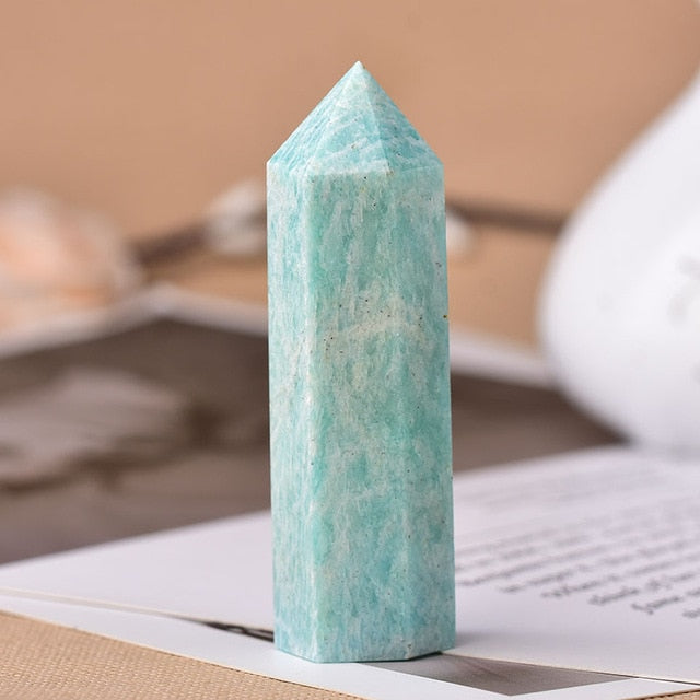 Amazonite Courage and Calm Wand – Project Yourself