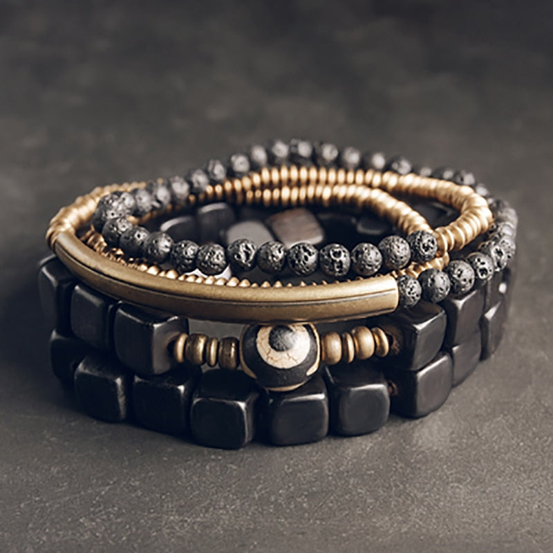 Protective Brass Charm Bracelet Set – Project Yourself