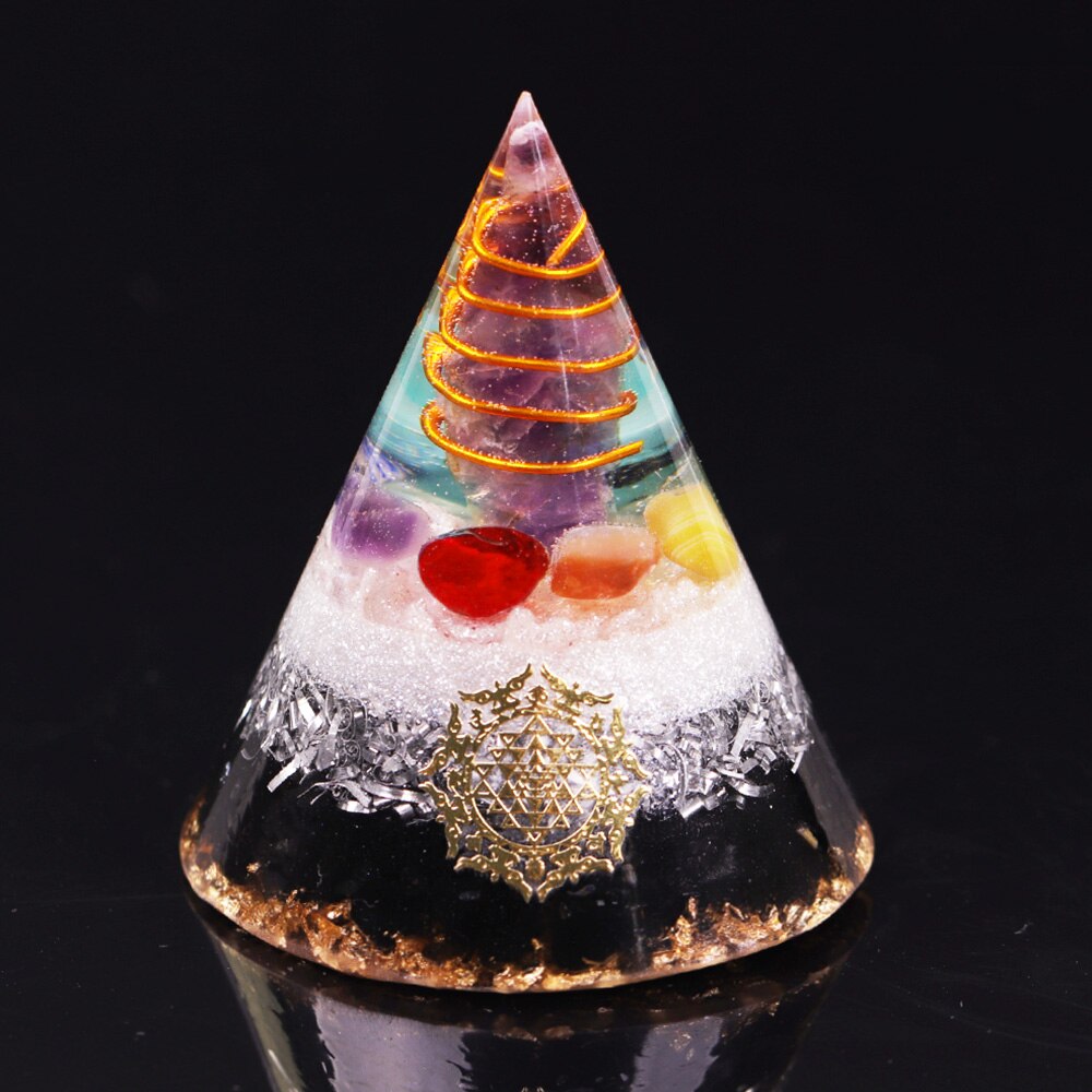 Obsidian Protection Cone Pyramid – Project Yourself