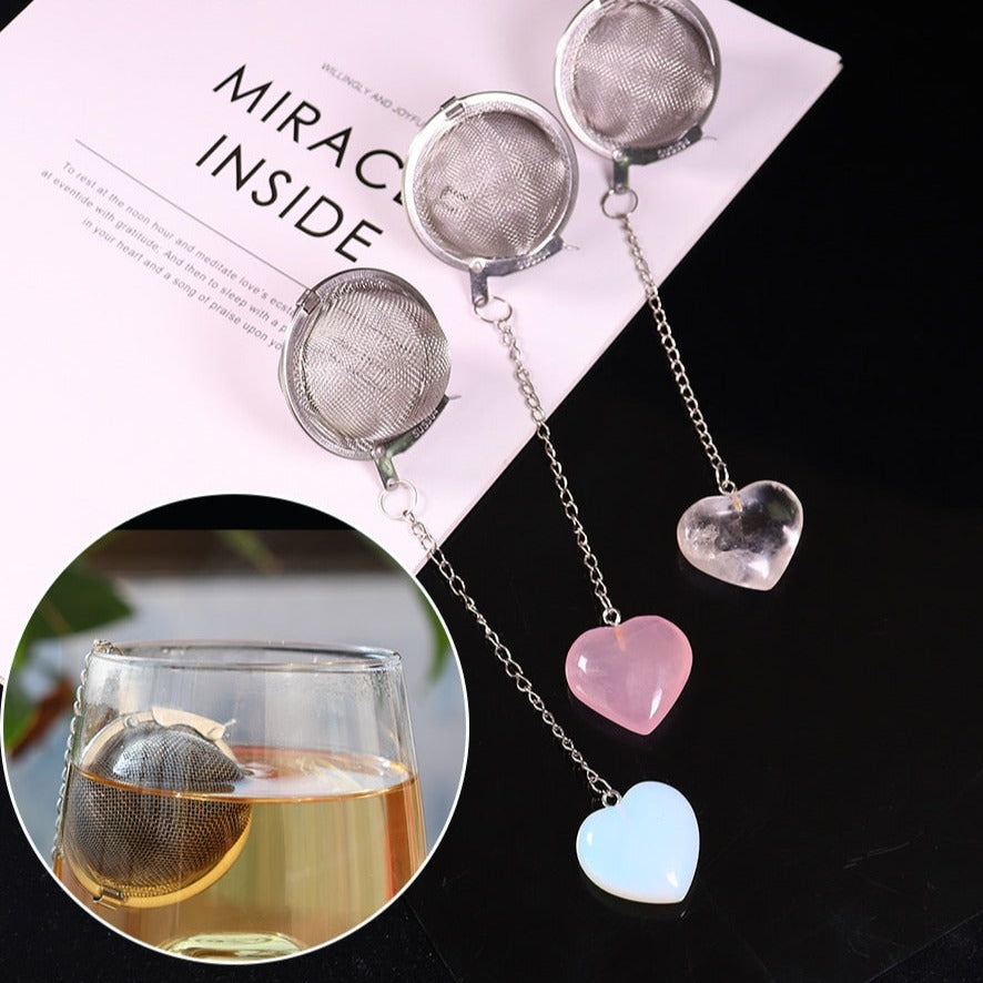 Pure Heart Miracle Pendant Tea Filter – Project Yourself