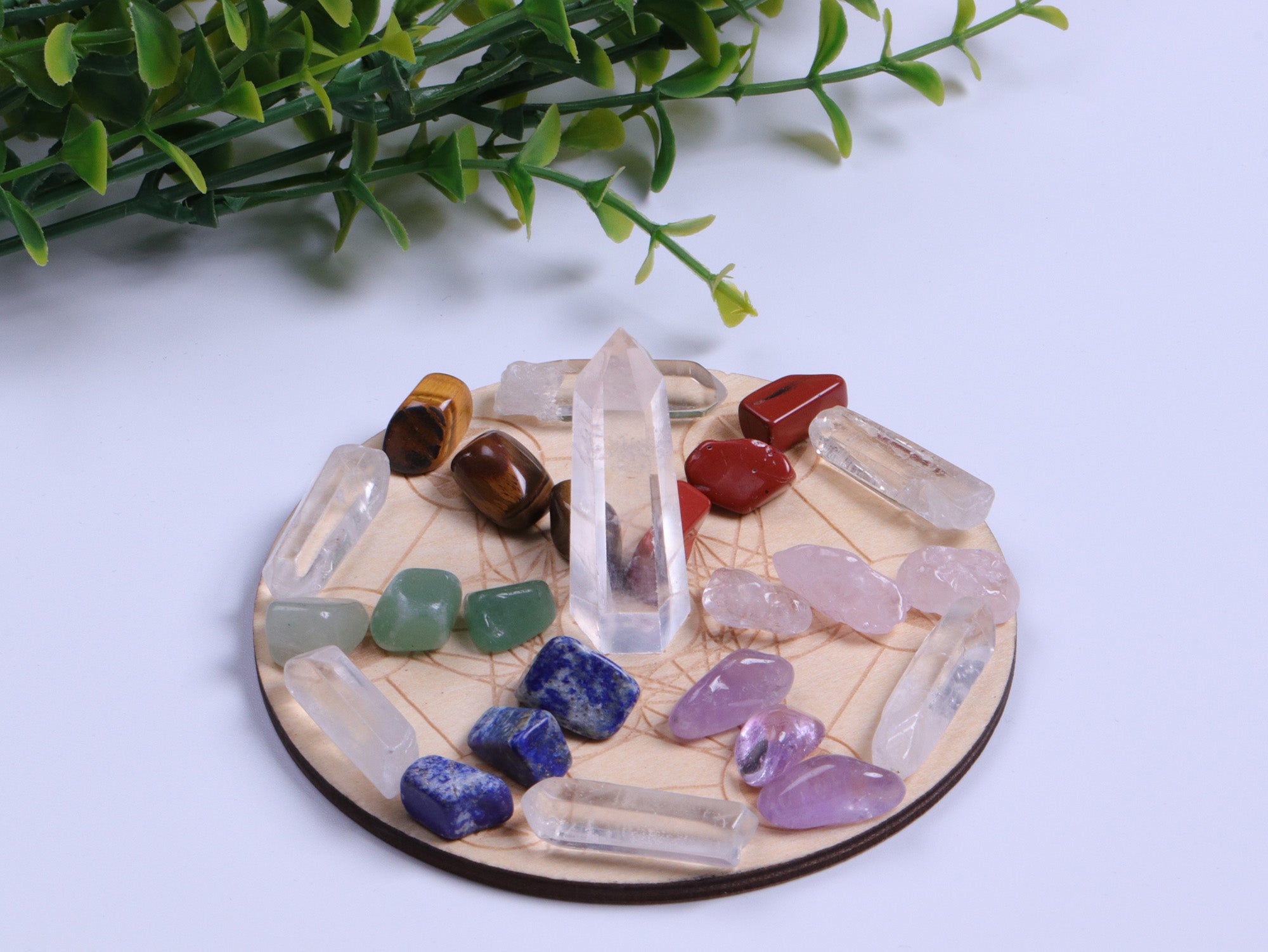 Manifestation of Joy Crystal Gridding Kit – Project Yourself