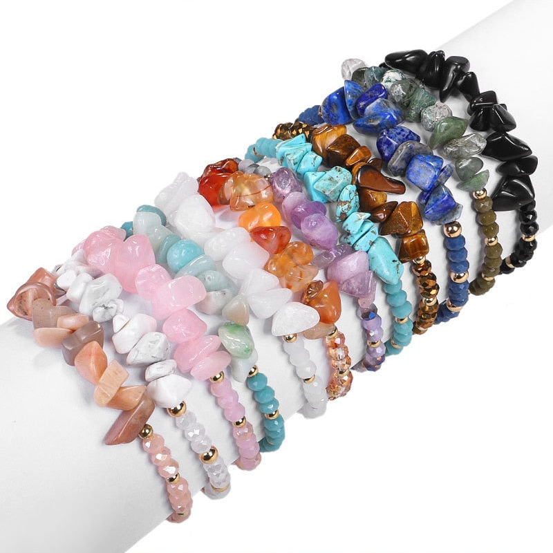 Colorful Crystal Beaded Bracelet – Project Yourself