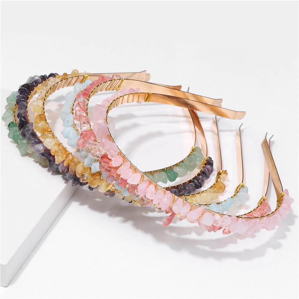 Calming Gemstone Hair Hoop – Project Yourself