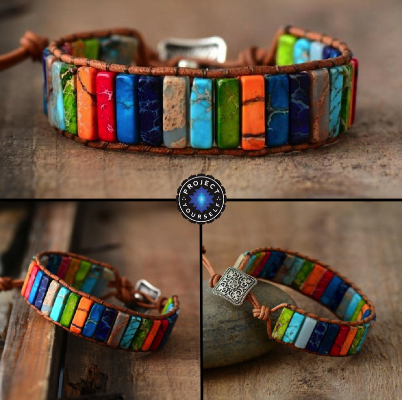 Color Burst Positivity Bracelet – Project Yourself