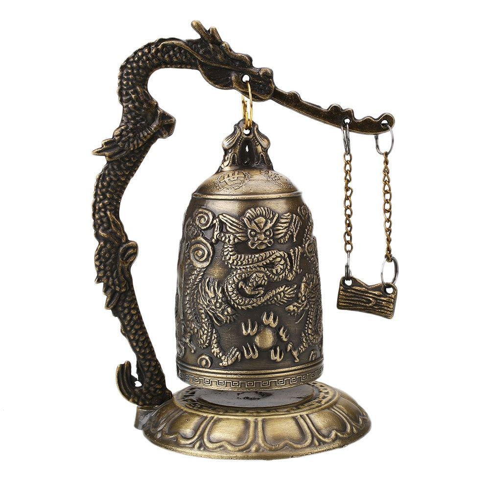 Antique Bronze Dragon Bell – Project Yourself
