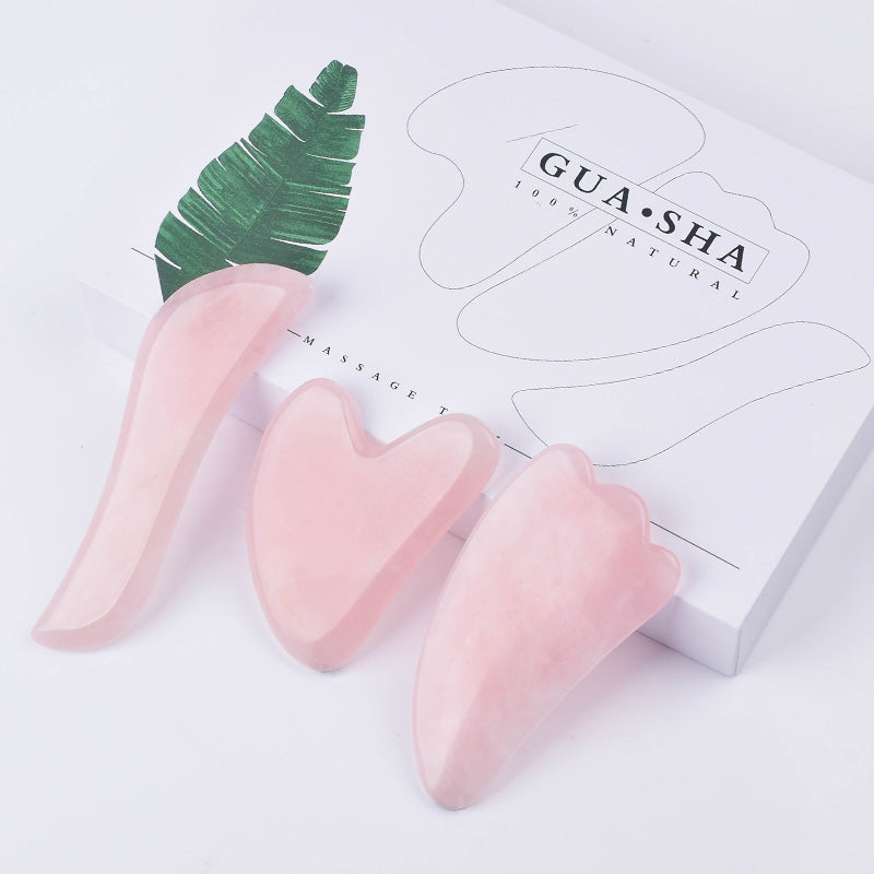 Relaxing Rose Quartz Gua Sha Set – Project Yourself